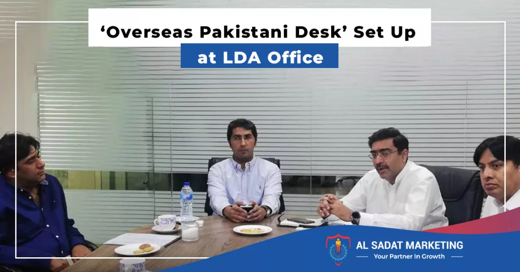 ‘Overseas Pakistani Desk’ Set Up at LDA Office