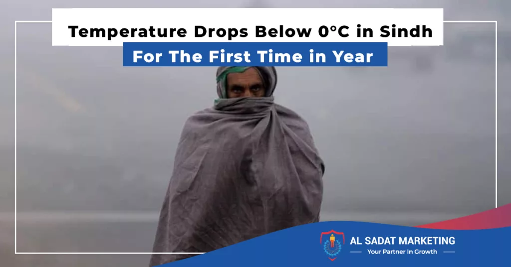 Temperature Drops Below 0°C in Sindh For the First Time in Years