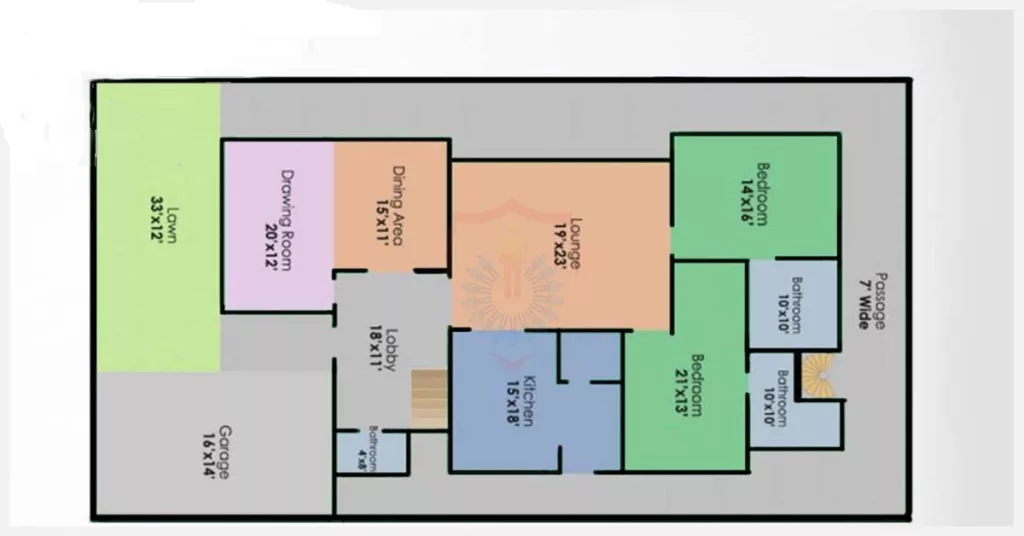 1 Kanal House Plan Al Sadat Marketing Islamabad 1 Kanal House Plan Al Sadat Marketing Islamabad