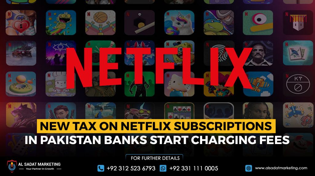 Banks Start Charging Fees on Netflix Subscriptions in Pakistan