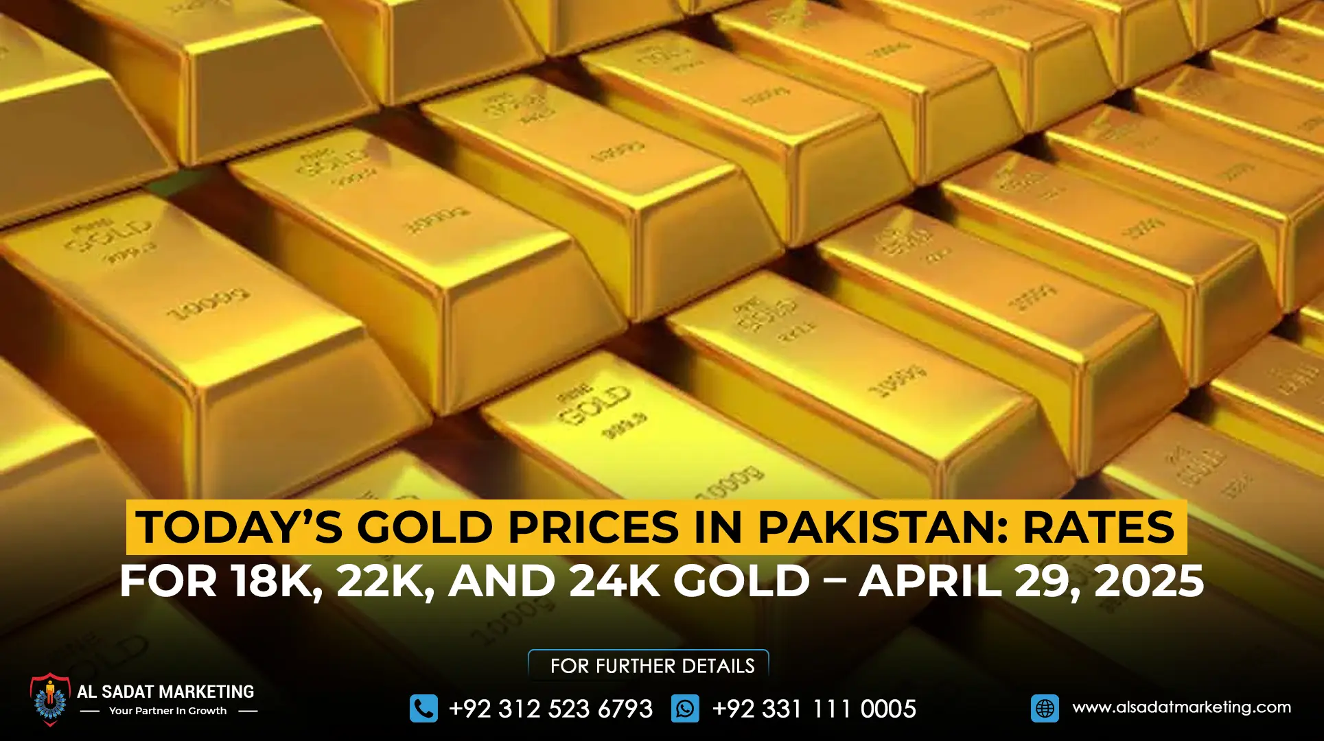 Today’s Gold Prices in Pakistan: Rates for 18K, 22K, and 24K Gold ...