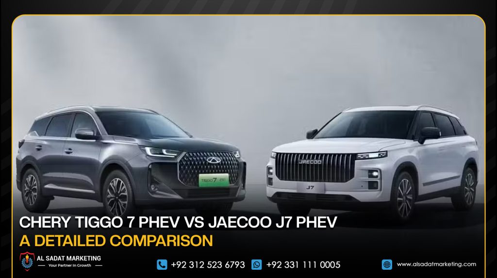 Chery Tiggo 7 PHEV vs Jaecoo J7 PHEV: A Detailed Comparison - Al Sadat ...