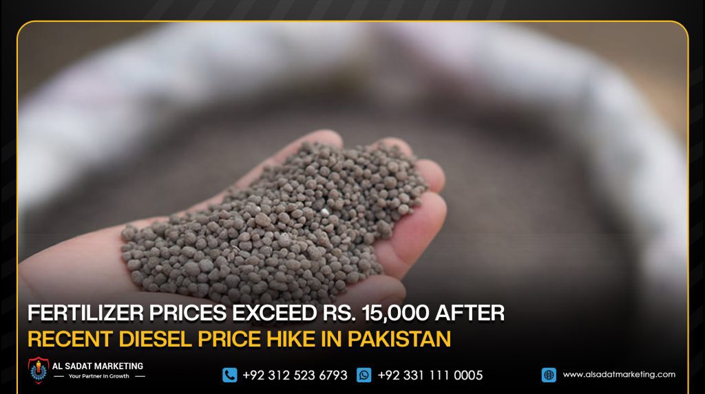 Fertilizer Prices Exceed Rs. 15,000 After Recent Diesel Price Hike in ...